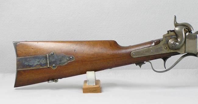 Sharps New Model 1863 Rifle With Iron Patch Box | 1898andB-4.com