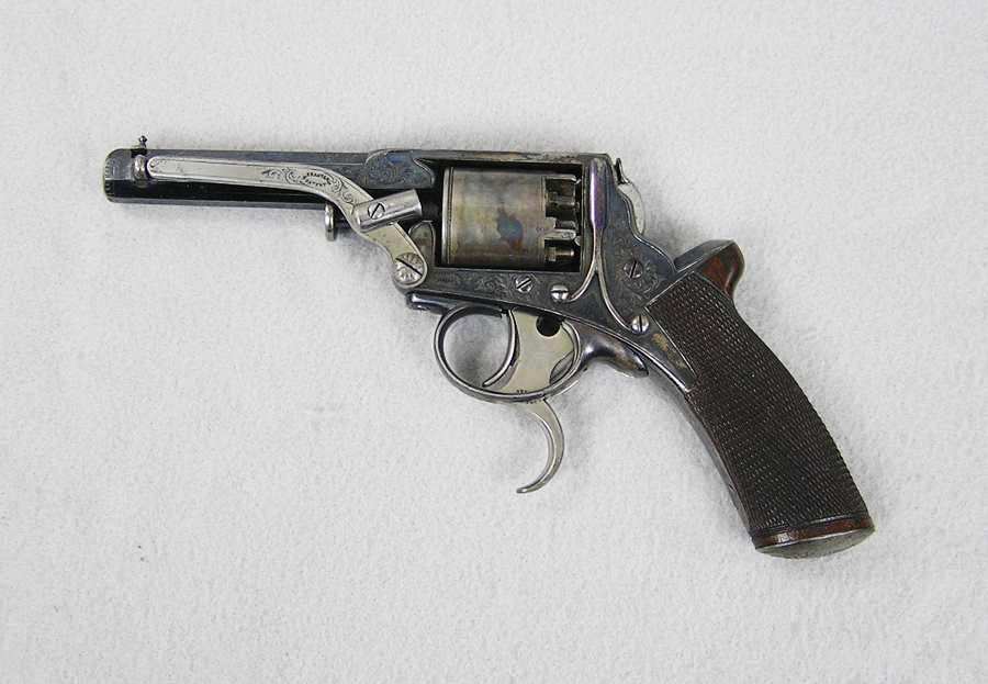 William Tranter 36 Caliber Single Trigger D.A. Revolver | 1898andB-4.com