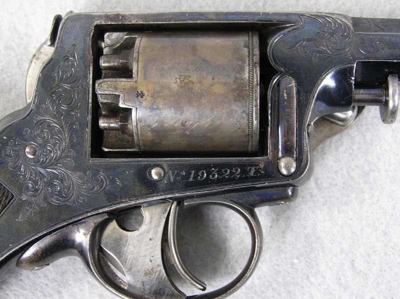 William Tranter 36 Caliber Single Trigger D.A. Revolver | 1898andB-4.com
