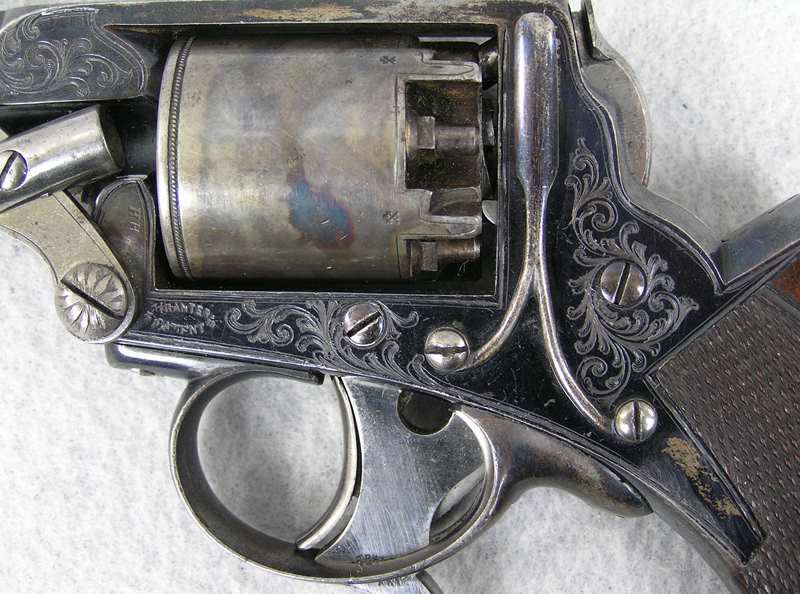William Tranter 36 Caliber Single Trigger D.A. Revolver | 1898andB-4.com