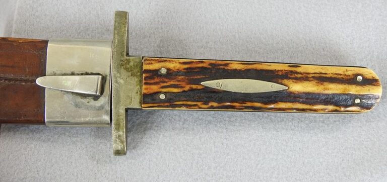 Joseph Rodgers & Sons Sheffield, Spear Point Bowie Knife | 1898andB-4.com