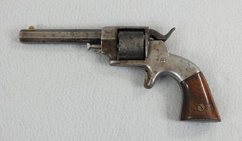 Allen 32 Side hammer Rimfire Revolver With 4” Barrel | 1898andB-4.com
