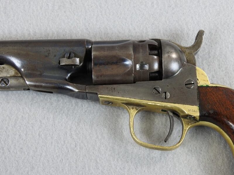 Colt Model 1862 Police Revolver 6 ½” Barrel NY Address | 1898andB-4.com