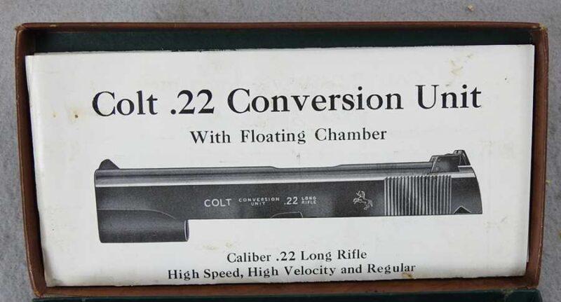 Colt .22 Conversion Unit Feb. 1951 | 1898andB-4.com