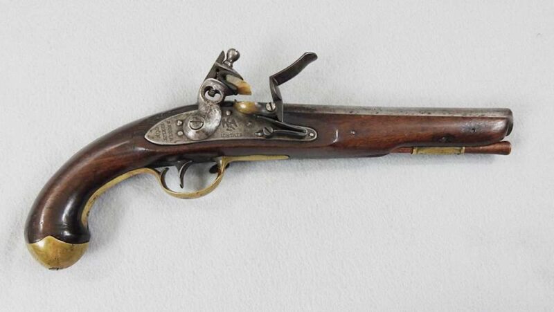 Rare U.S. Model 1811 Simeon North Flintlock Pistol – SOLD | 1898andB-4.com