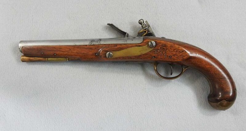 Rare U.S. Model 1811 Simeon North Flintlock Pistol | 1898andB-4.com