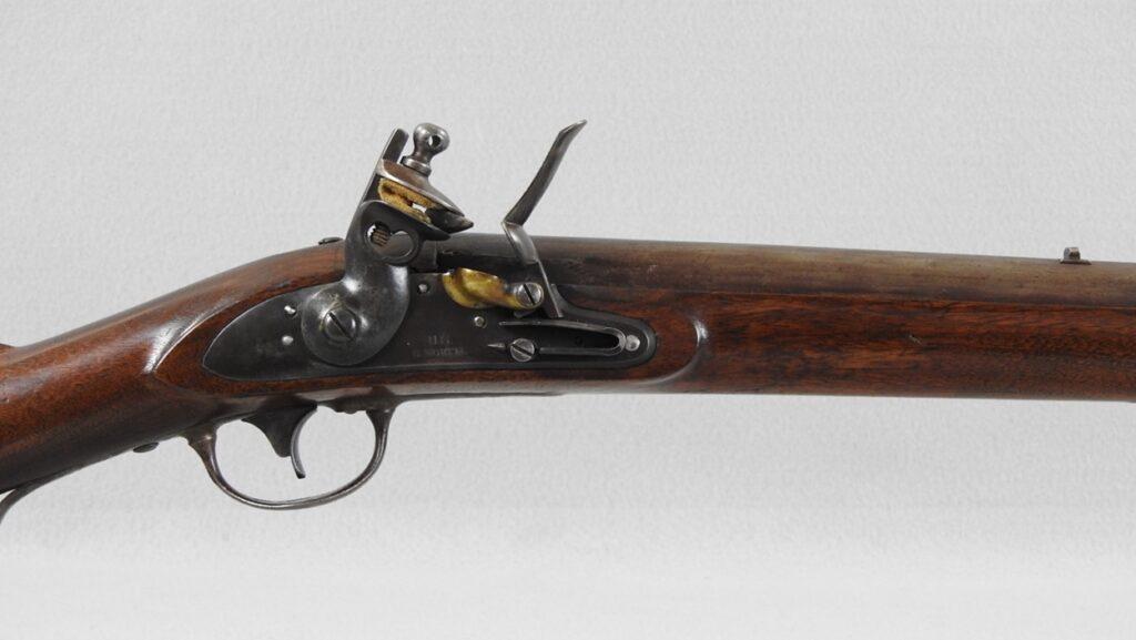 US Model 1817 Flintlock Common Rifle Made By Simeon North | 1898andB-4.com