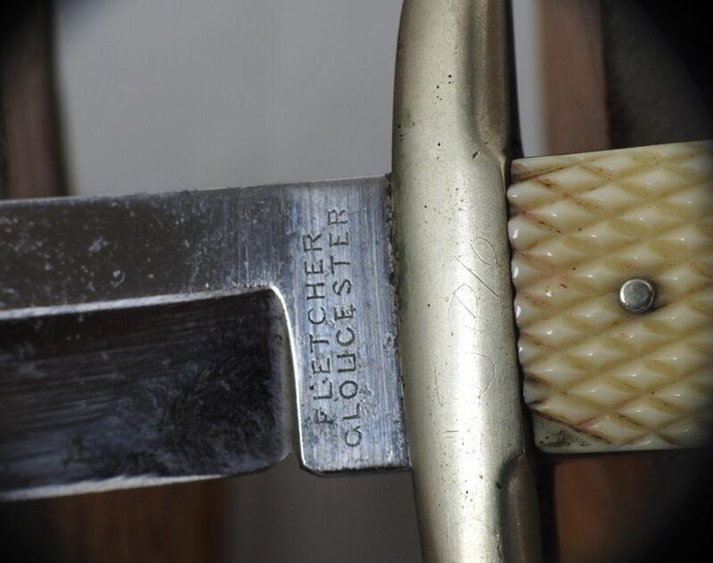 Fletcher Gloucester Spear Point Bowie Knife | 1898andB-4.com